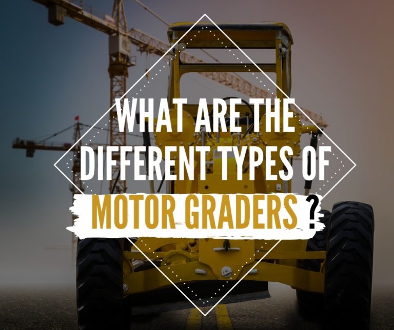 What are the different motor grader types? - Used Equipment