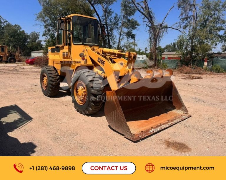 Used 1990 CAT 926E Wheel Loader for Sale - Used Equipment