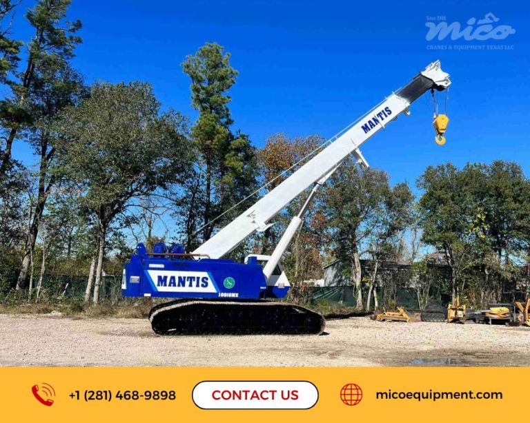 Tadano Mantis 10010MX Crawler Crane for Rent Near Me